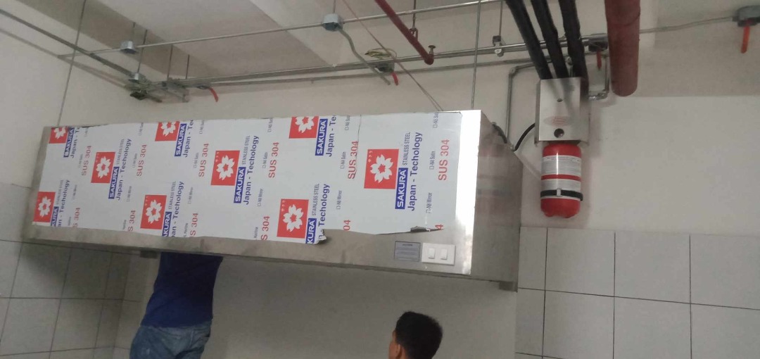 6Liters Kitchen Fire Suppression Installation Complete Bfp Approved ...