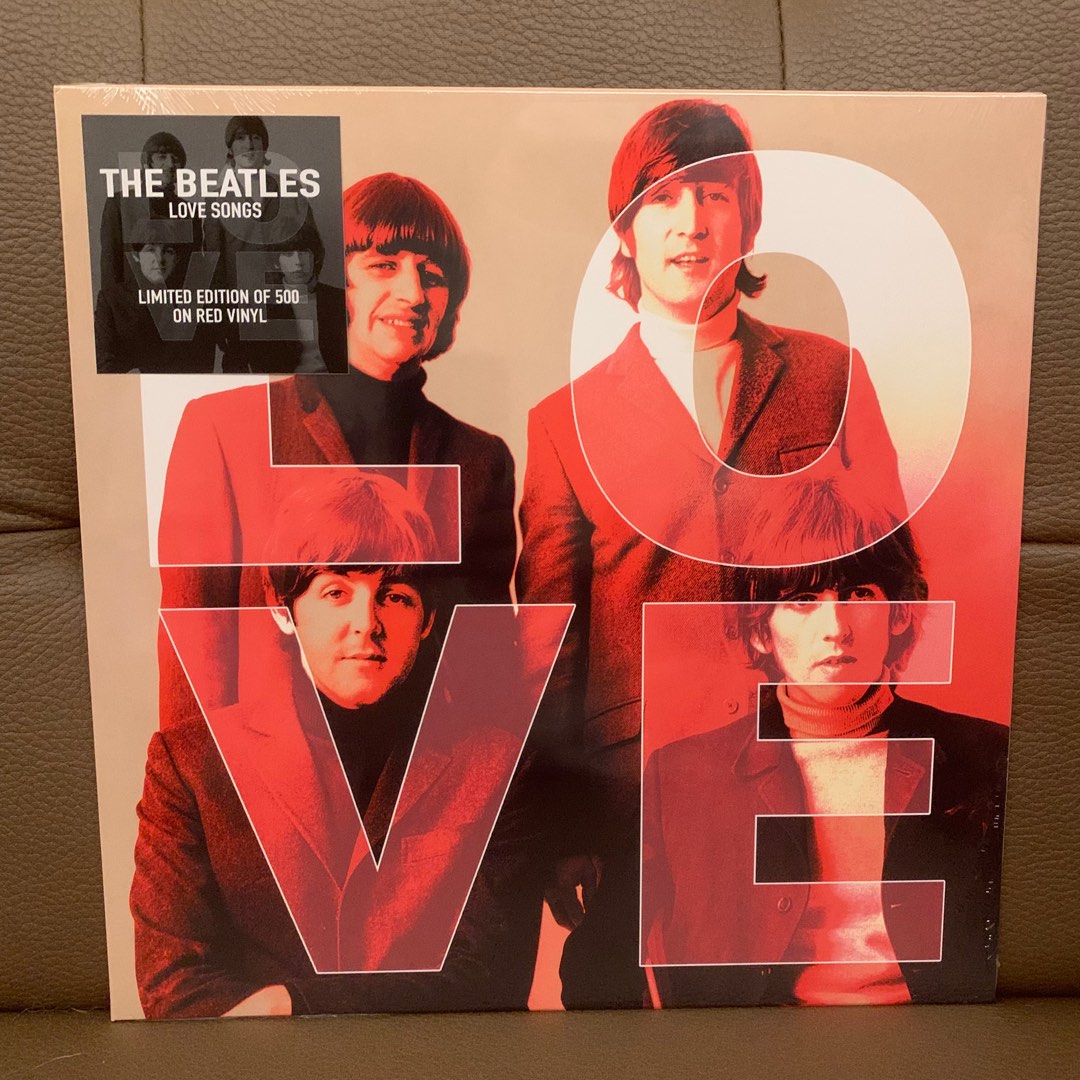 (全新 紅膠 Limited Red LP) The Beatles - Love Songs (Limited Translucent ...