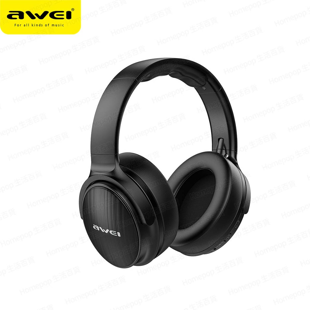 現貨!!! AWEI - A780BL 藍牙耳機 可折疊降噪耳機 帶麥克風 - (i1873BK), 音響器材, 頭戴式/罩耳式耳機 - Carousell