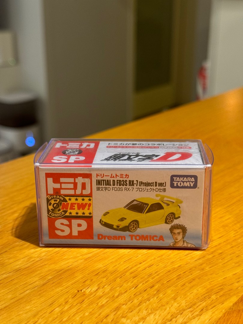 絕版 Takara Tomy Dream Tomica SP Initial D Mazda FD3S RX-7 Project D Version 頭文字D車仔（日版，未開封）, 興趣及遊戲 ...