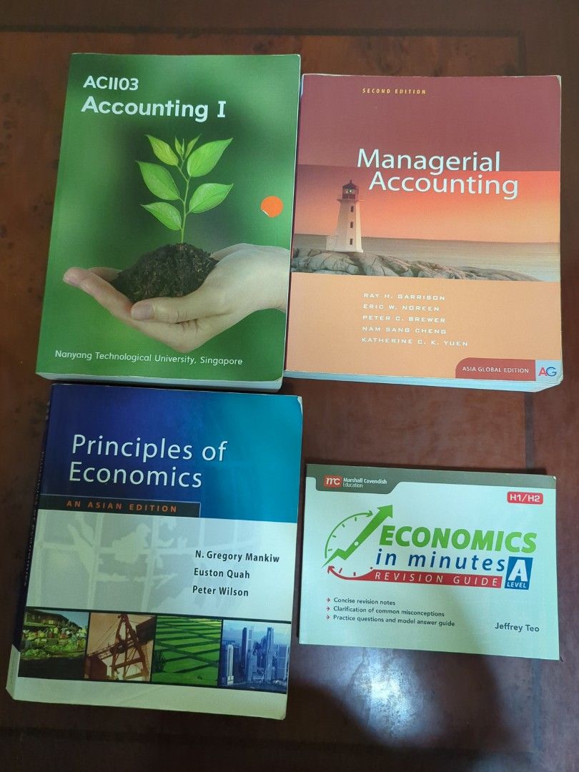 Accounting & Economics Textbooks | NTU, NUS, Hobbies & Toys, Books ...