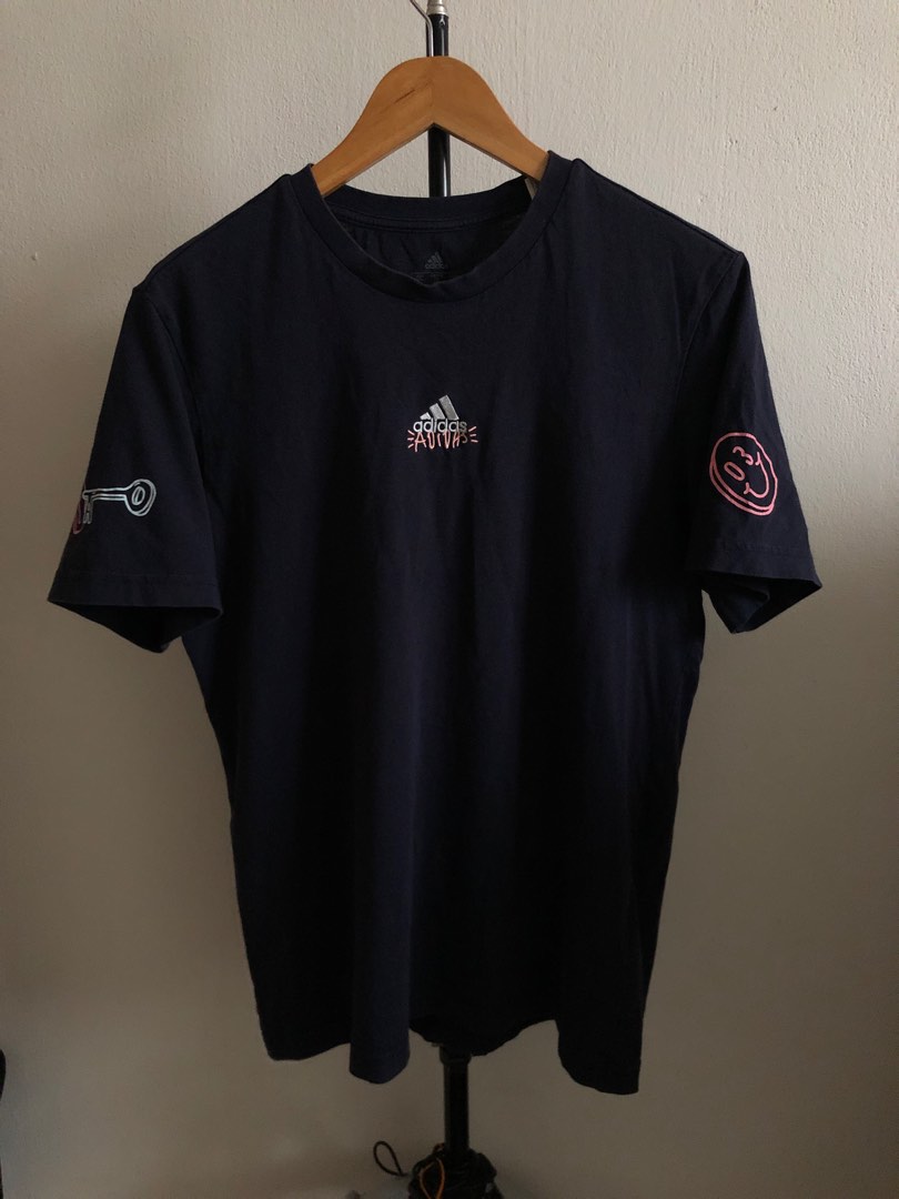 Adidas Doodle360 tee, Men's Fashion, Tops & Sets, Tshirts & Polo Shirts ...