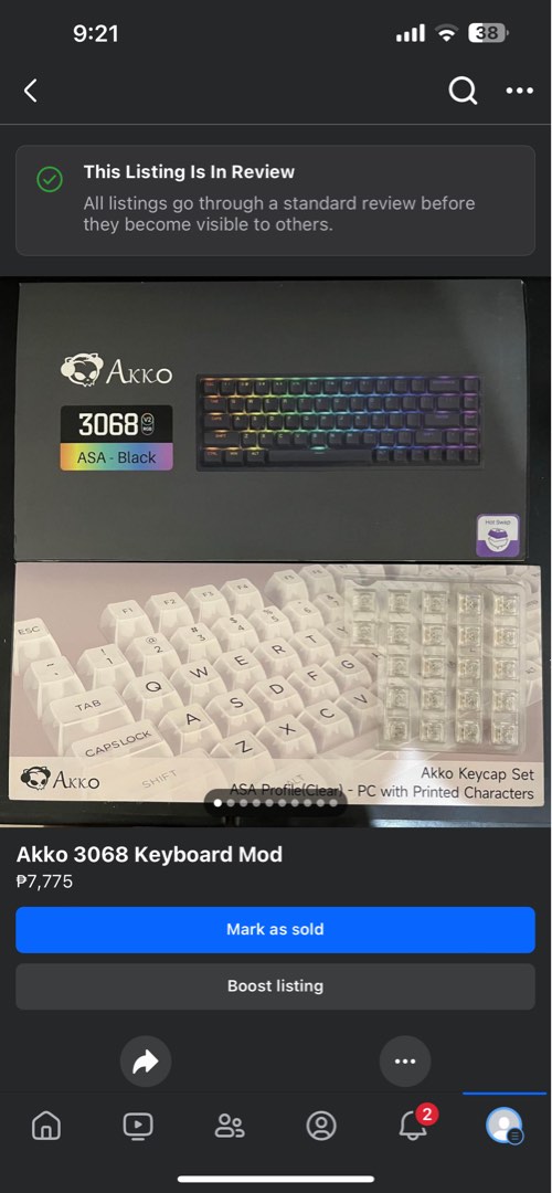 Akko 3068 Keyboard Mod, Computers & Tech, Parts & Accessories, Computer ...