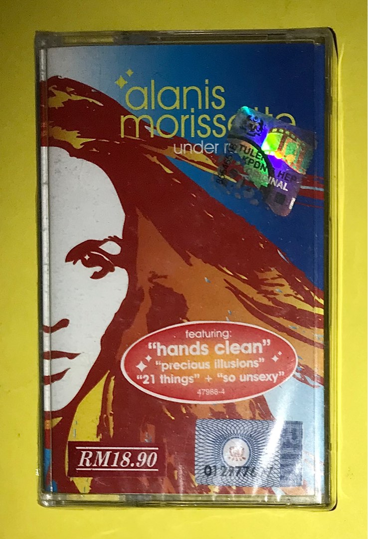 ALANIS MORISSETTE - UNDER RUG SWEPT CASSETTE, Hobbies & Toys, Music ...
