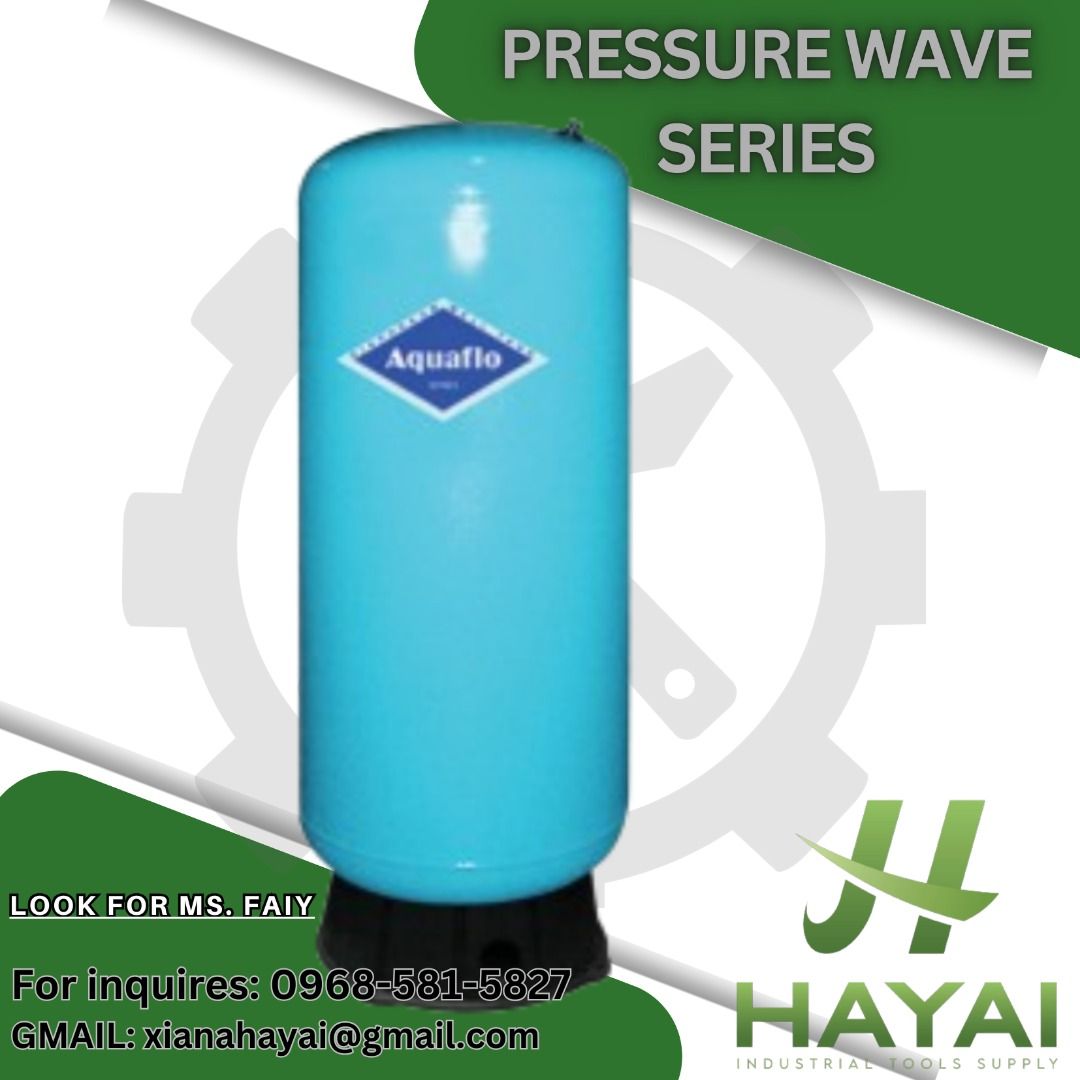 Aquaflo Diaphragm Pressure Tanks, Commercial & Industrial, Construction Tools & Equipment on ...