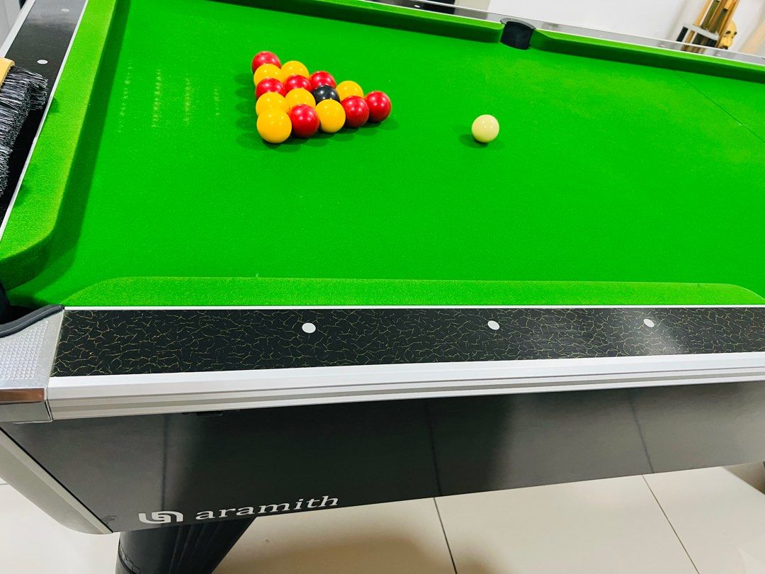 Aramith British pool table, Furniture & Home Living, Furniture, Other ...