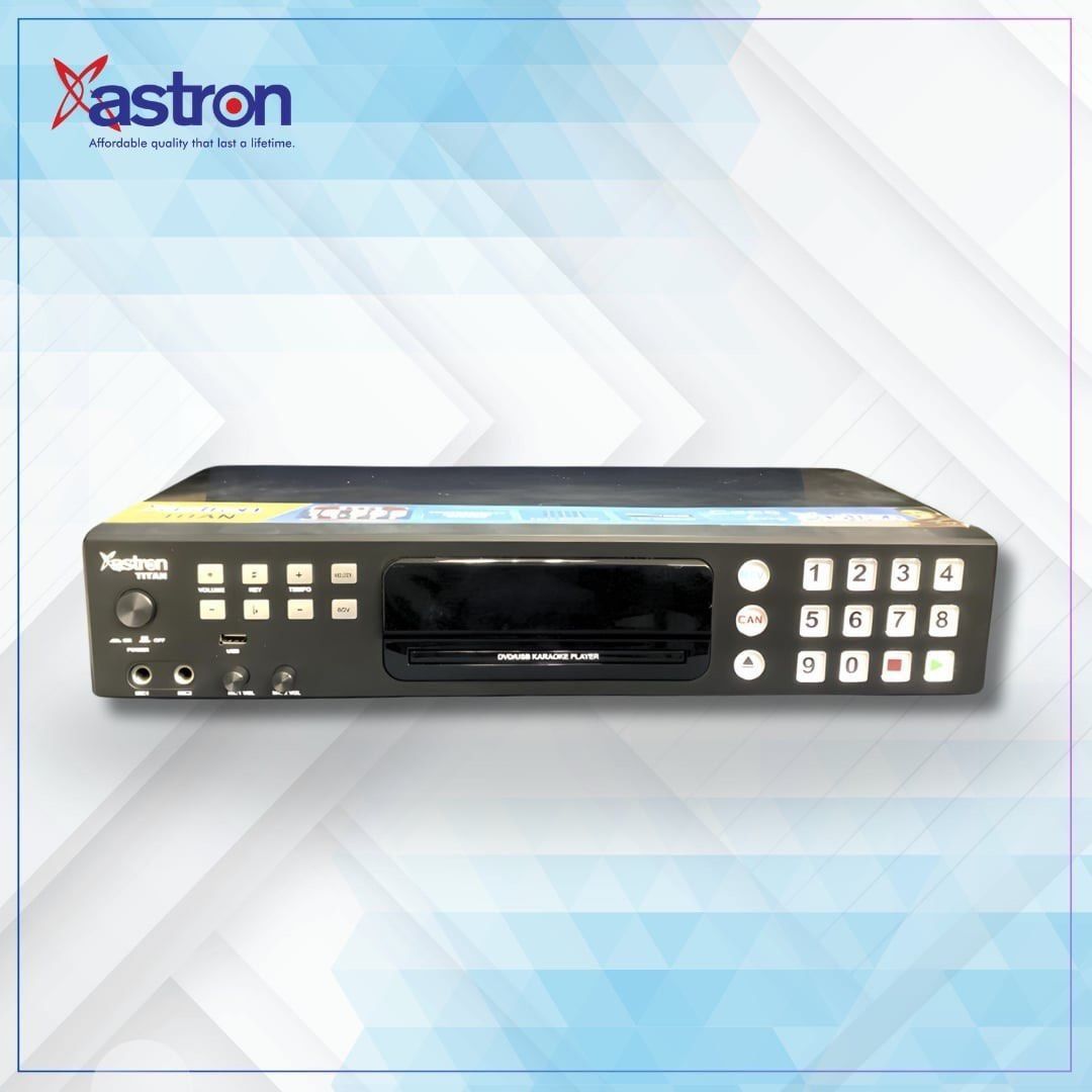 Astron TITAN DVD/USB Player Karaoke System with Latest Songs with CD ...