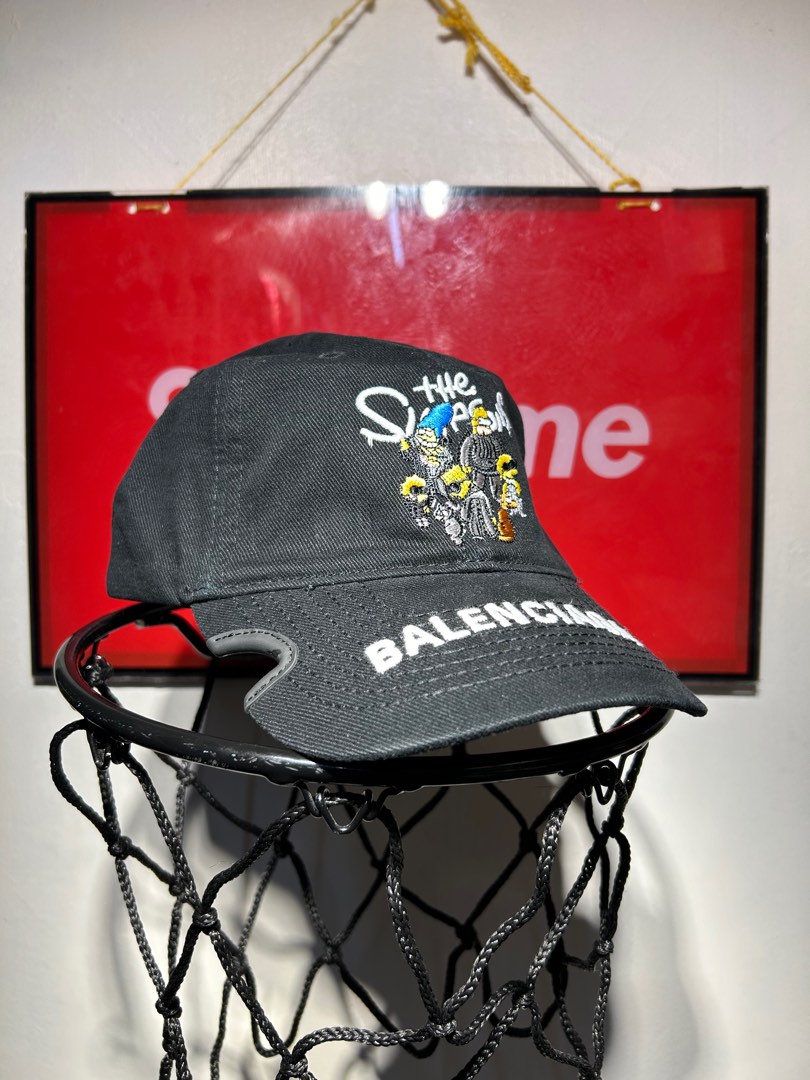 Balenciaga x The Simpsons Cap, Men's Fashion, Watches & Accessories ...