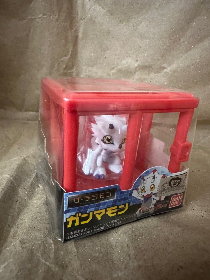 BANDAI Digimon Adventure Mini Figure Cage - Gammamon (Condition as ...