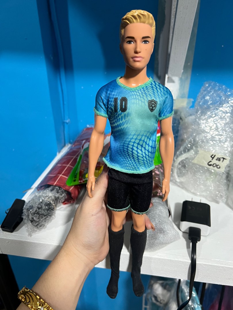 Barbie Ken Soccer Player Doll, Hobbies & Toys, Toys & Games on Carousell