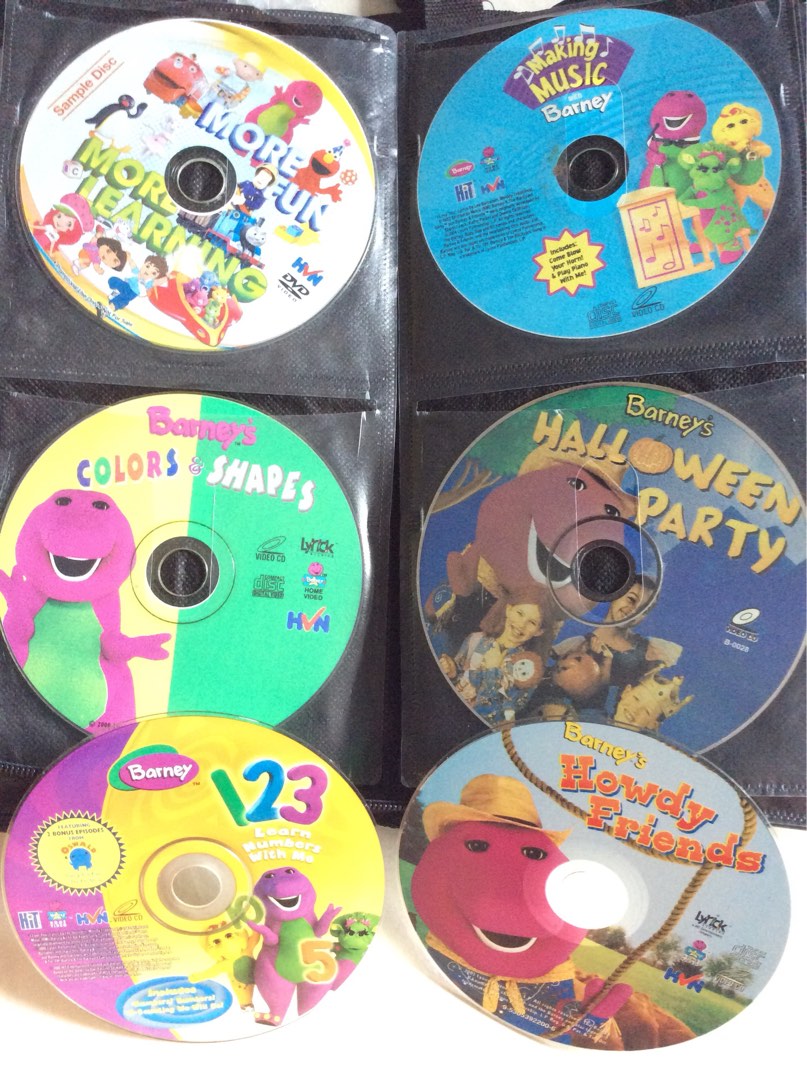 *Barney VCD, Hobbies & Toys, Music & Media, CDs & DVDs on Carousell
