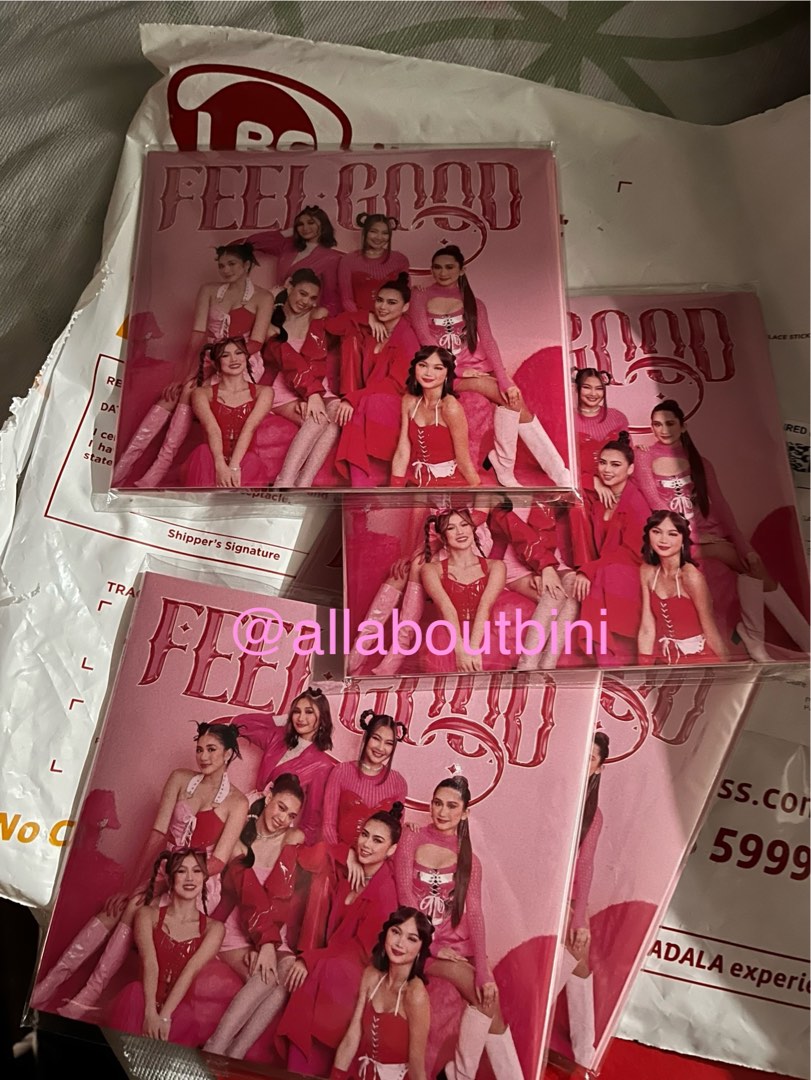 BINI Feel Good Album, Hobbies & Toys, Music & Media, CDs & DVDs on ...