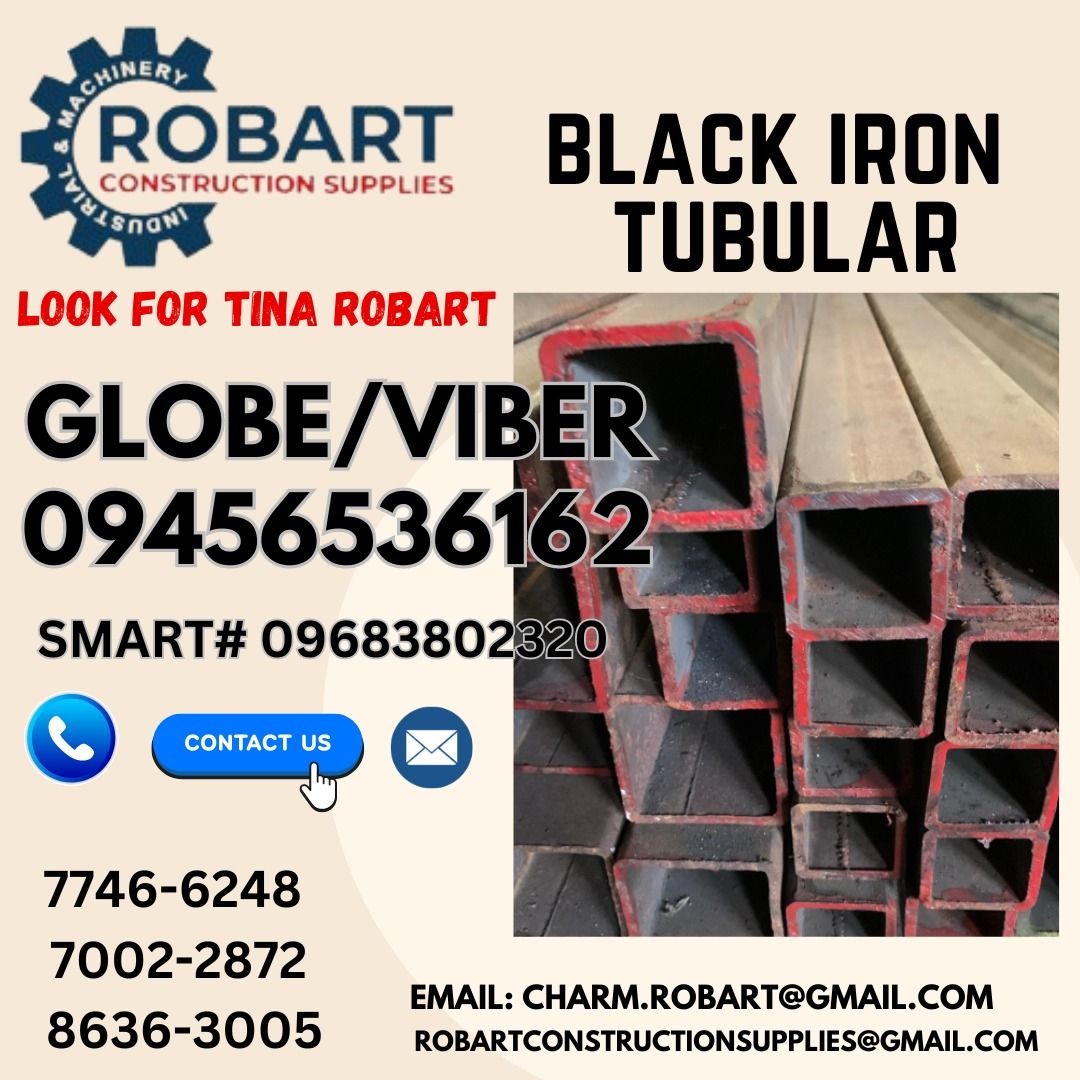 BLACK IRON PIPE/ TUBULAR / ANGLE BAR, Commercial & Industrial ...