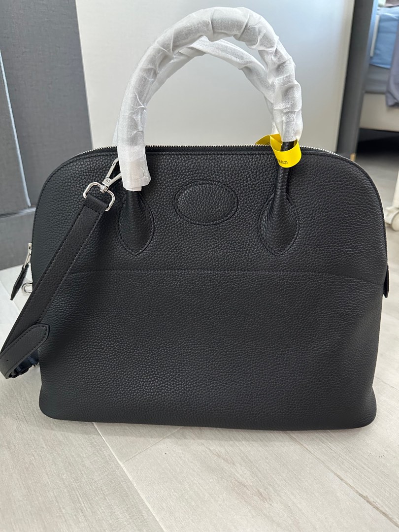 Bolide Togo Leather Shoulder Bag 37cm Office Bag Travel Bag Laptop Bag ...