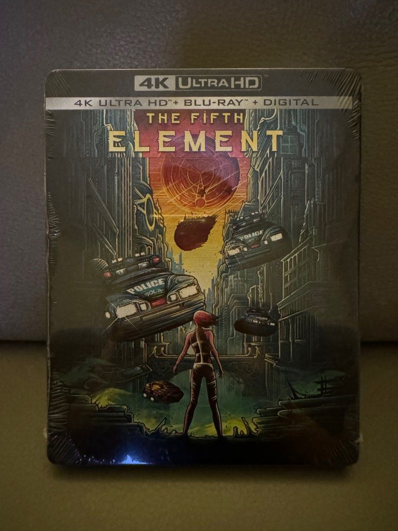 Brand New Sealed The Fifth Element 4K + Blu-ray + Digital Steelbook ...