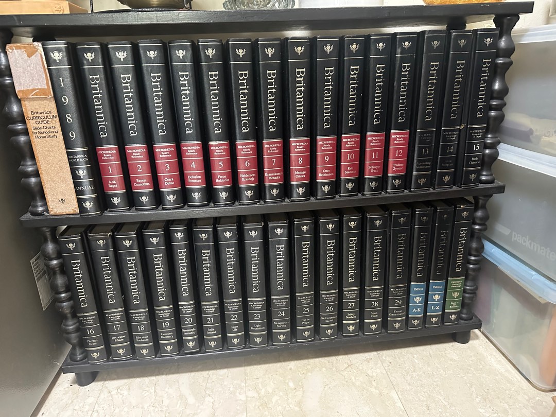 Britannica Micropaedia book collection, Hobbies & Toys, Books & Magazines, Fiction & Non-Fiction ...