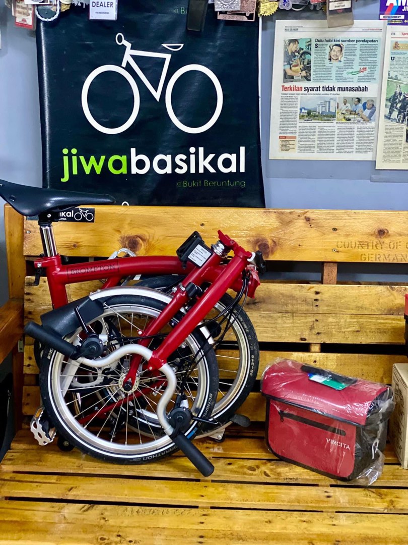 BROMPTON M6 bike c line, Sports Equipment, Bicycles & Parts, Bicycles on Carousell