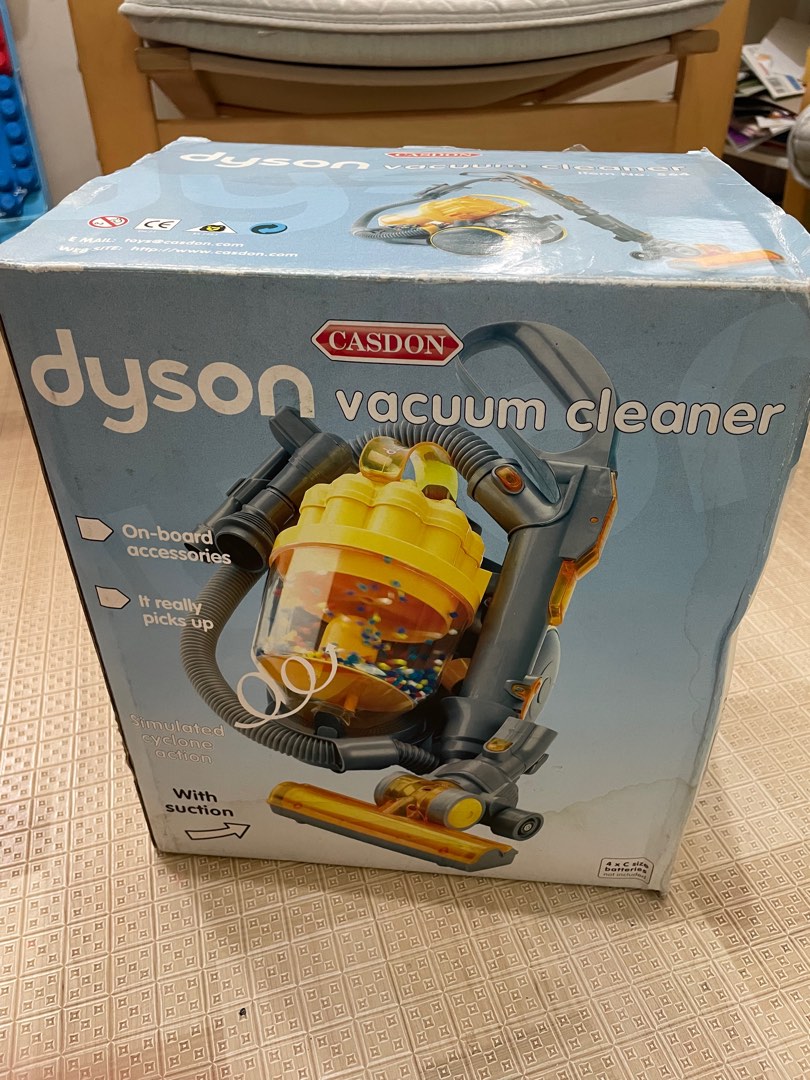 Casdon Dyson Vacuum Cleaner Toy with real suction Brand New - Old Model ...