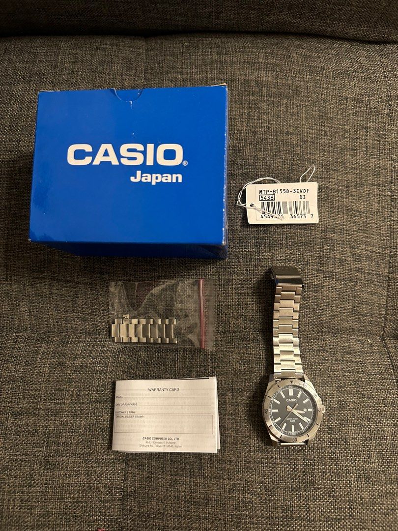 Casio Automatic Watch, Men's Fashion, Watches & Accessories, Watches on ...