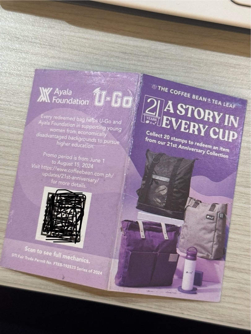 CBTL 2024 Sticker - For Availment of Multi-Way Bag, Women's Fashion ...