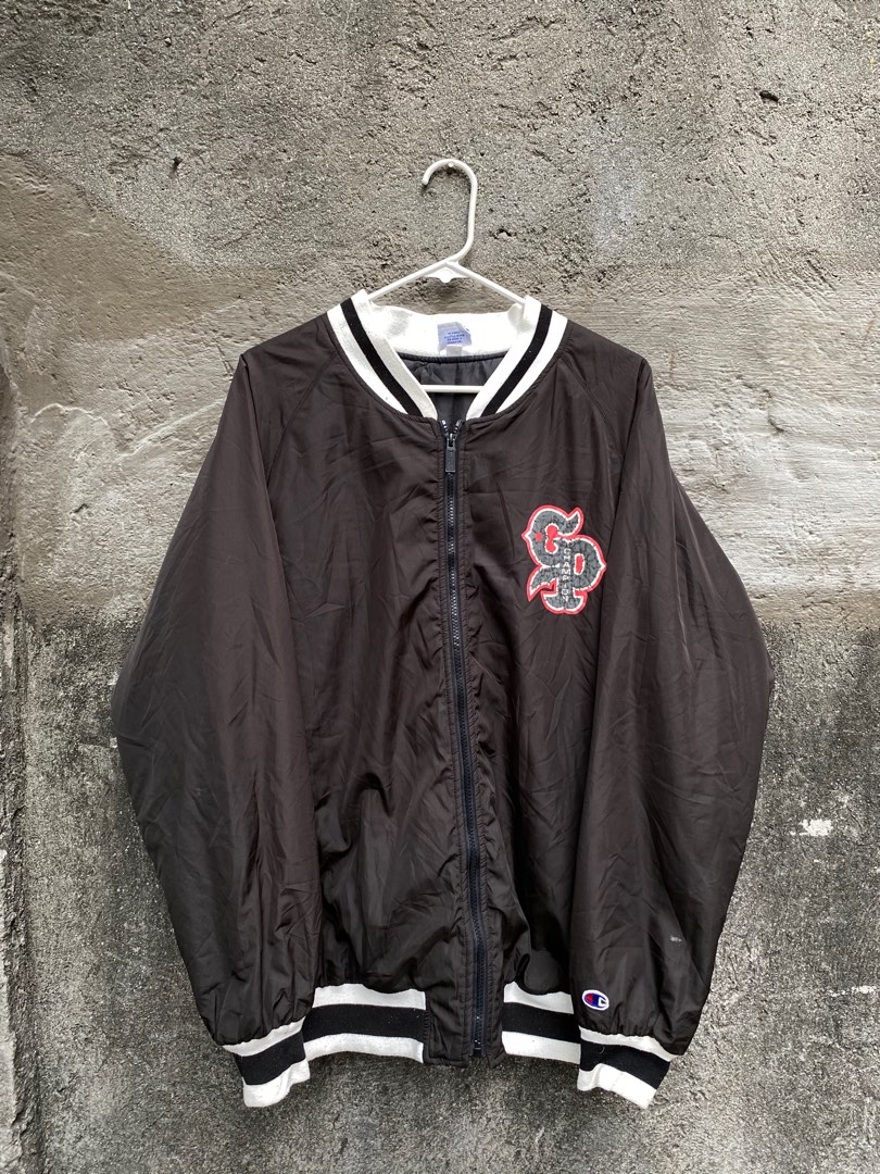 Champion Varsity Jacket, Men's Fashion, Activewear on Carousell