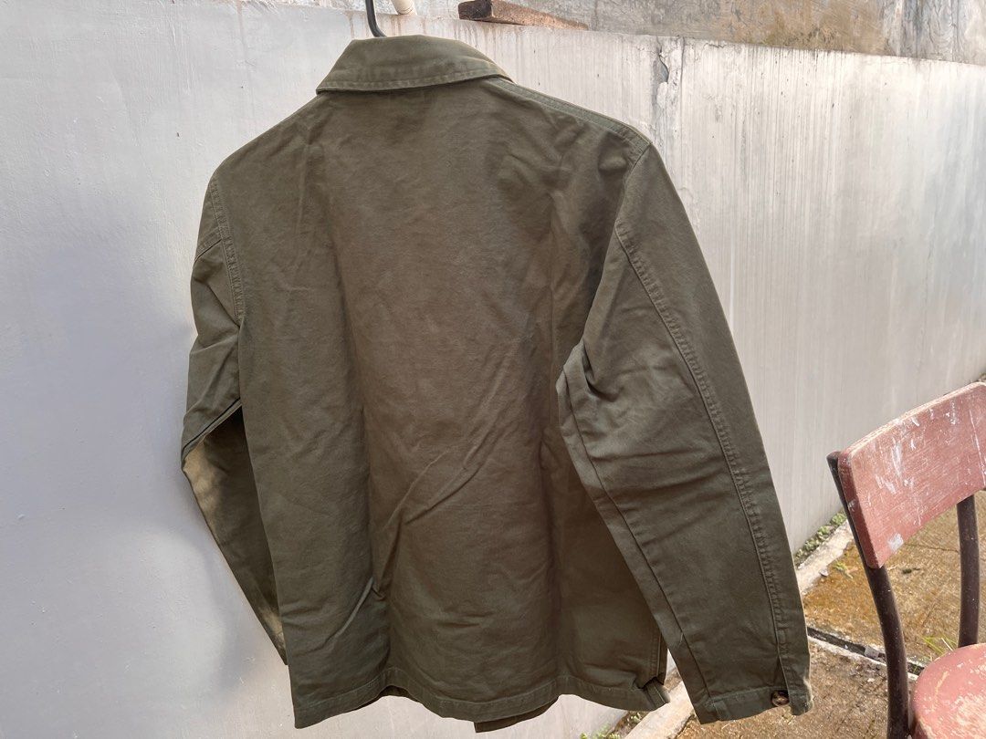 Chore work military militer army hansip jacket jaket bukan uniqlo ...