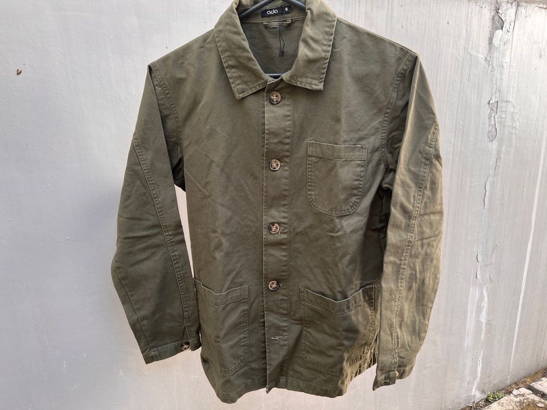 Chore work military militer army hansip jacket jaket bukan uniqlo ...