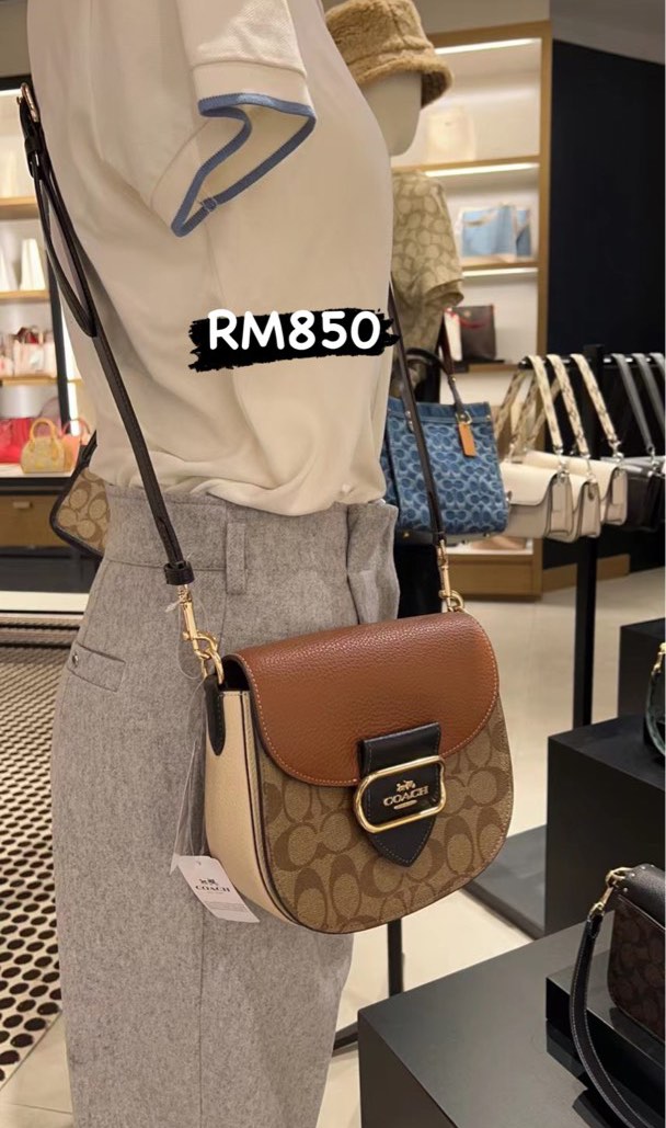 Coach Morgan Saddle Bag, Luxury, Bags & Wallets on Carousell