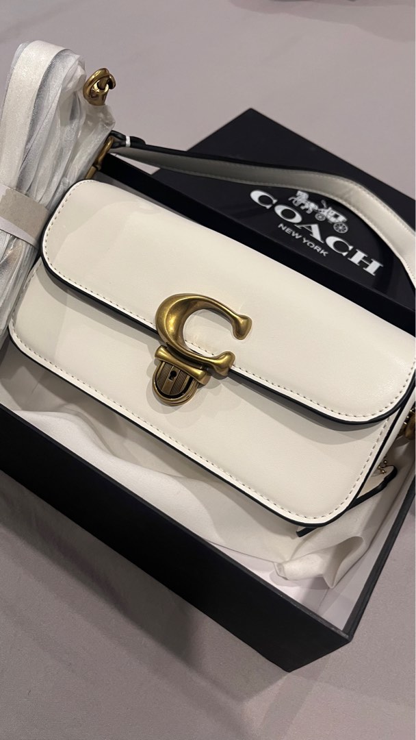 Coach studio bag - small, Women's Fashion, Bags & Wallets, Clutches on ...