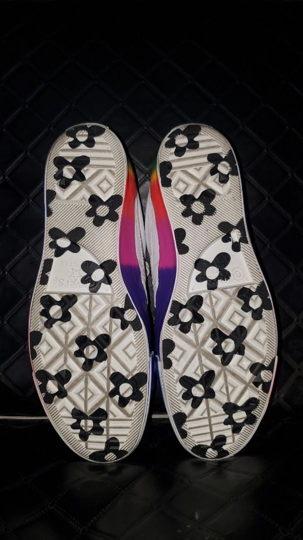 CONVERSE Chuck Taylor x Tyler The Creator Golf Le Fleur Ox Rainbow Sole ...