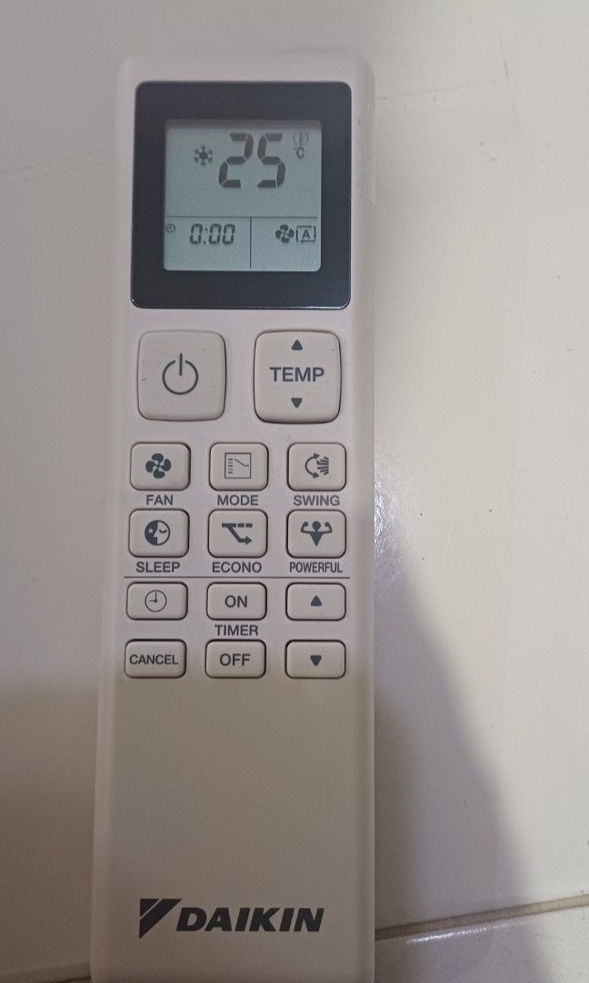DAIKIN CONTROLLER, TV & Home Appliances, Air Conditioners & Heating on Carousell