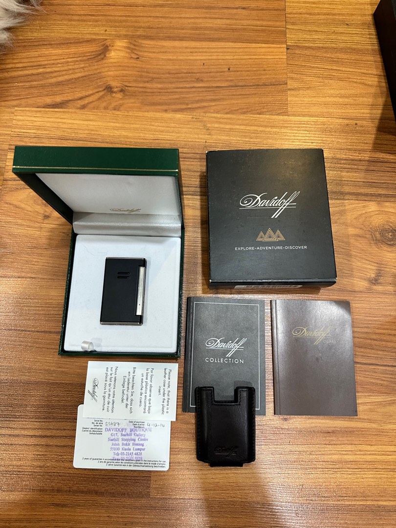davidoff jetflame lighter, Luxury, Accessories on Carousell