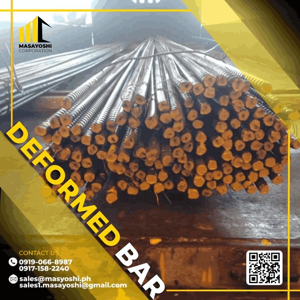 Deformed Bar Grade 33 10mm x 12meters | RSB | Corrugated Bar | Deform ...