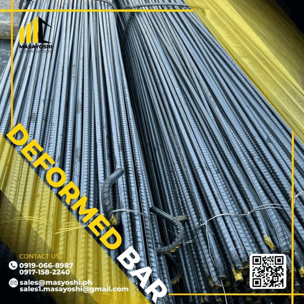 Deformed Bar Grade 33 36mm x 6meters | RSB | Corrugated Bar | Deform ...