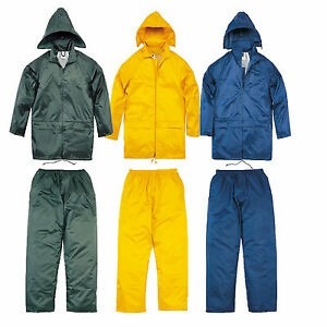DELTAPLUS EN400 Rain jacket and trousers, Commercial & Industrial ...