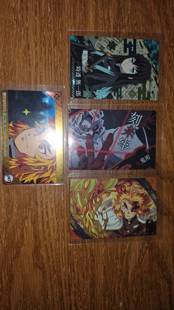 Demons Slayer Collectible Cards, Hobbies & Toys, Memorabilia ...