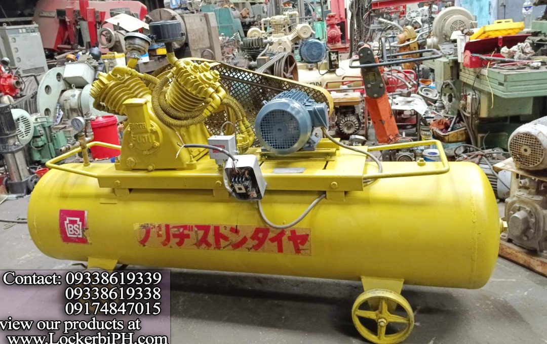 Earth Fuji Air Compressor 5hp 200PSI from Japan, Commercial ...