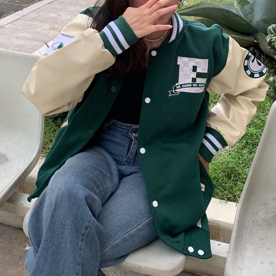 ENHYPEN GBOGH Varsity Jacket, Women's Fashion, Coats, Jackets and ...