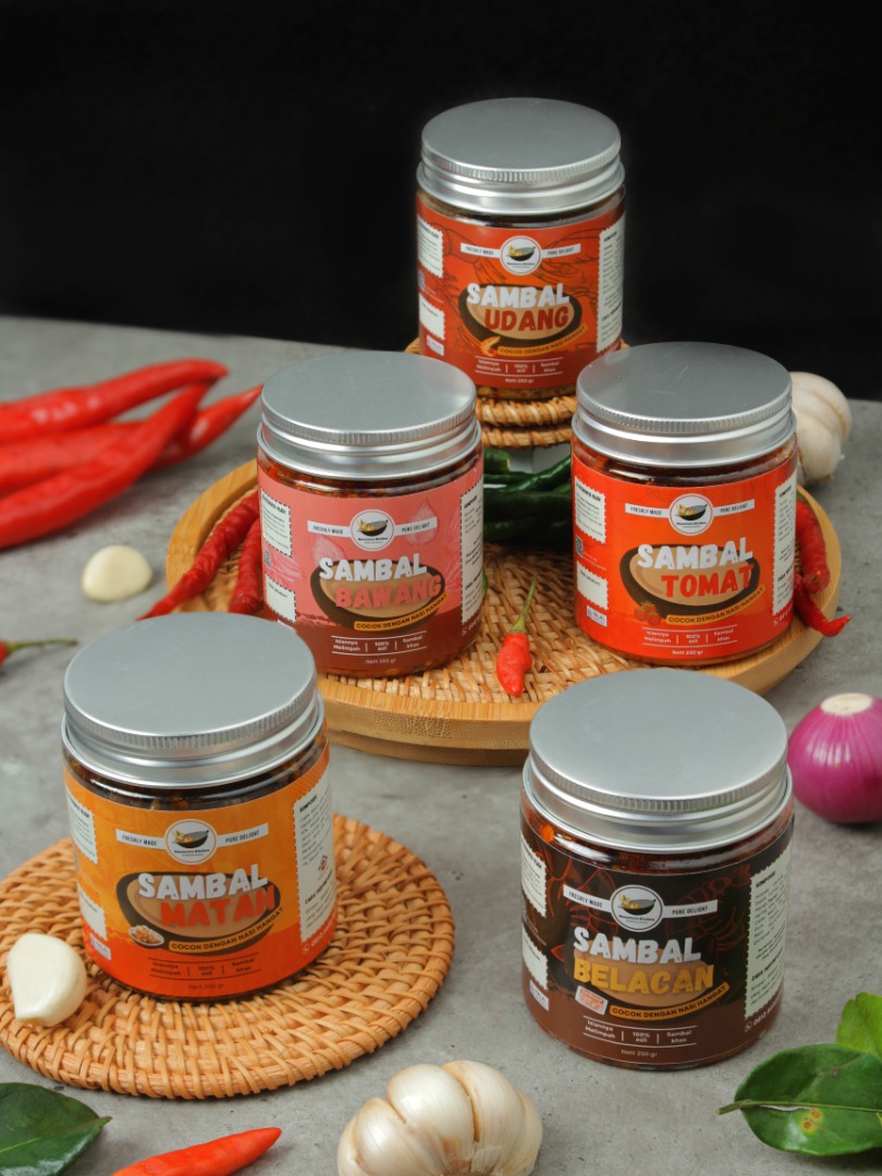 Essential Indonesian Sambal Collection (Sambal Belacan, Sambal Tomat ...