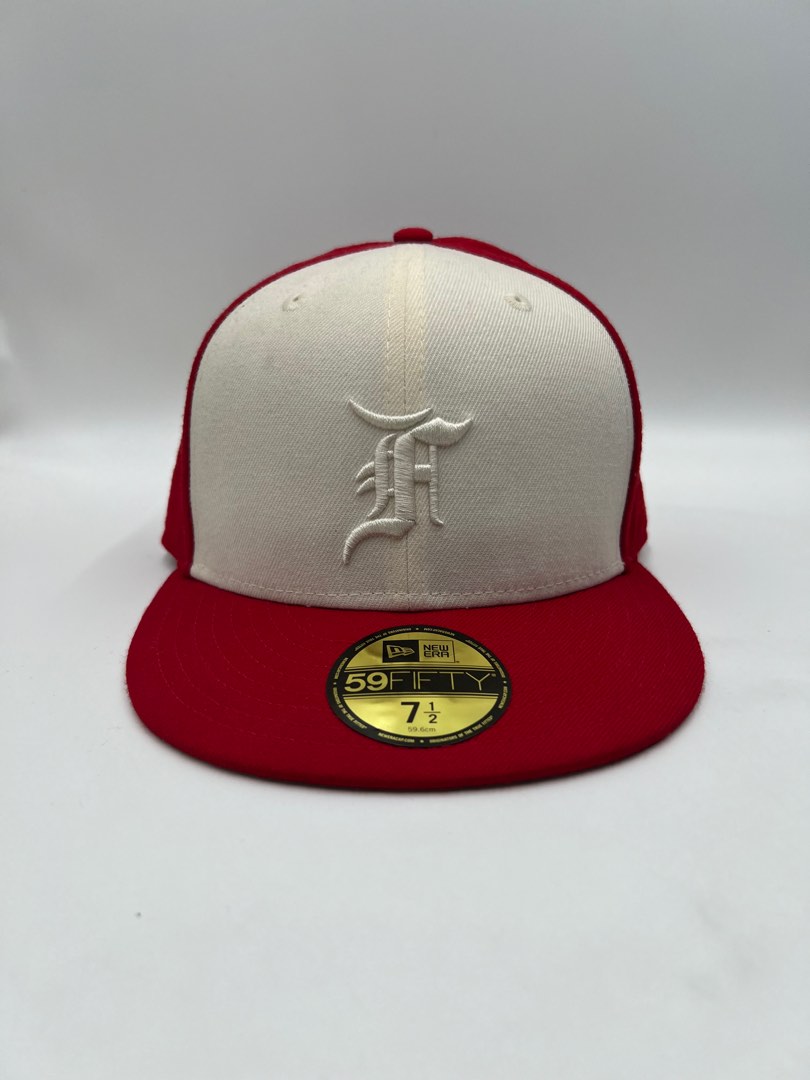 Fear Of God X New Era 59 fifty fitted Cap, Men's Fashion, Watches ...