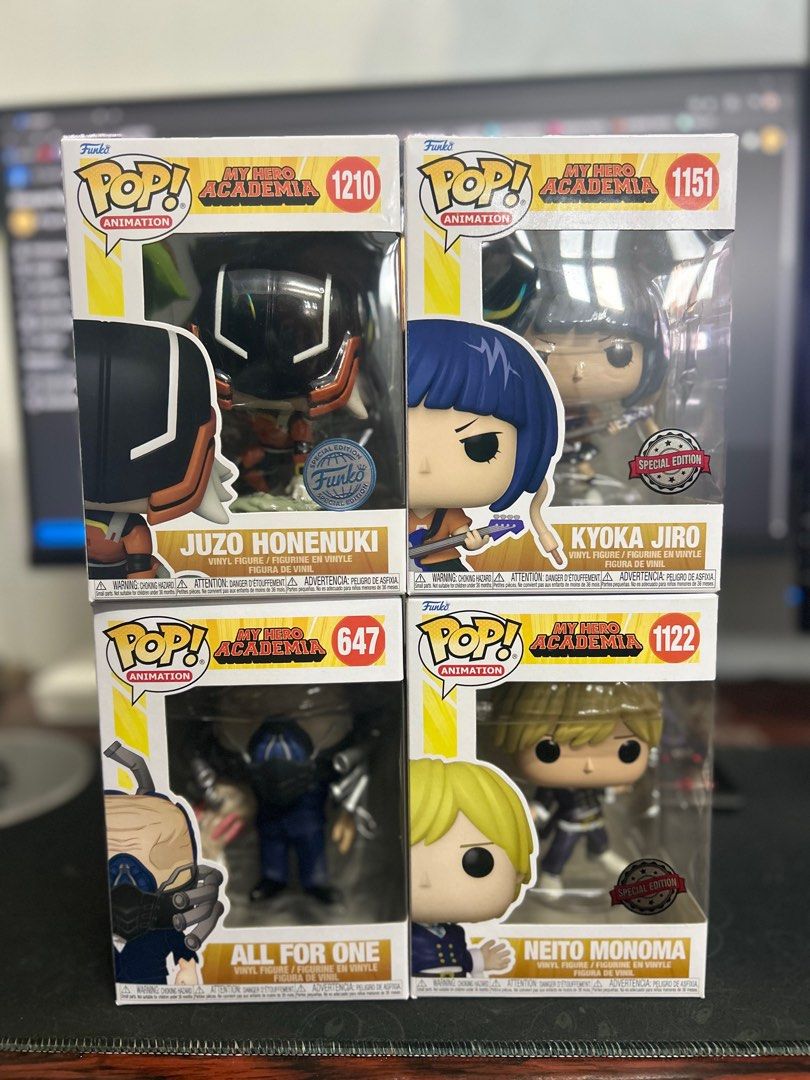 Funko mha bundle, Hobbies & Toys, Toys & Games on Carousell