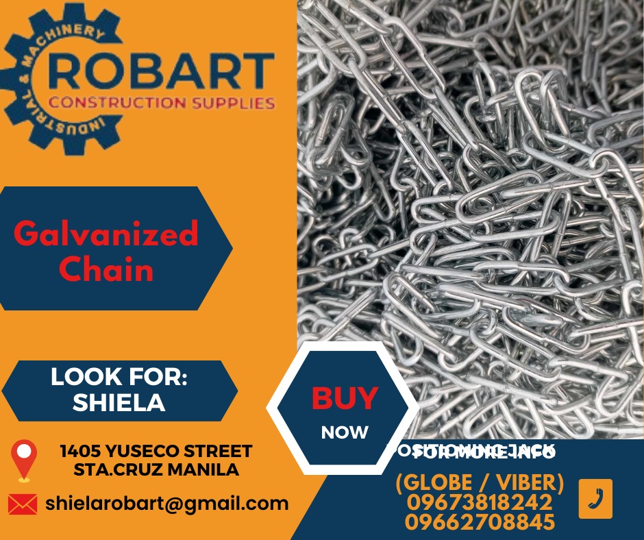 Galvanized Chain, Commercial & Industrial, Construction Tools ...