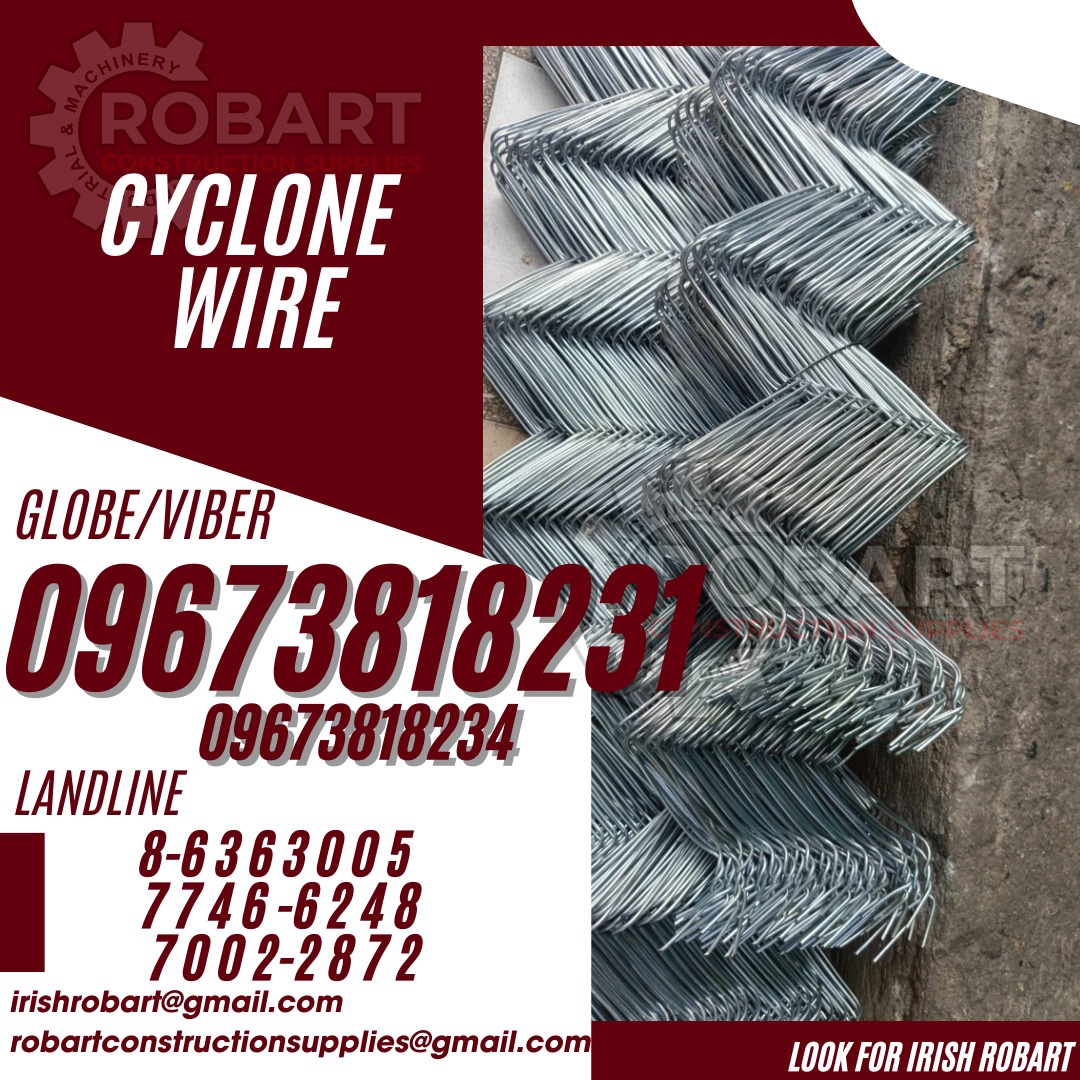 galvanized cyclone wire, Commercial & Industrial, Construction Tools ...