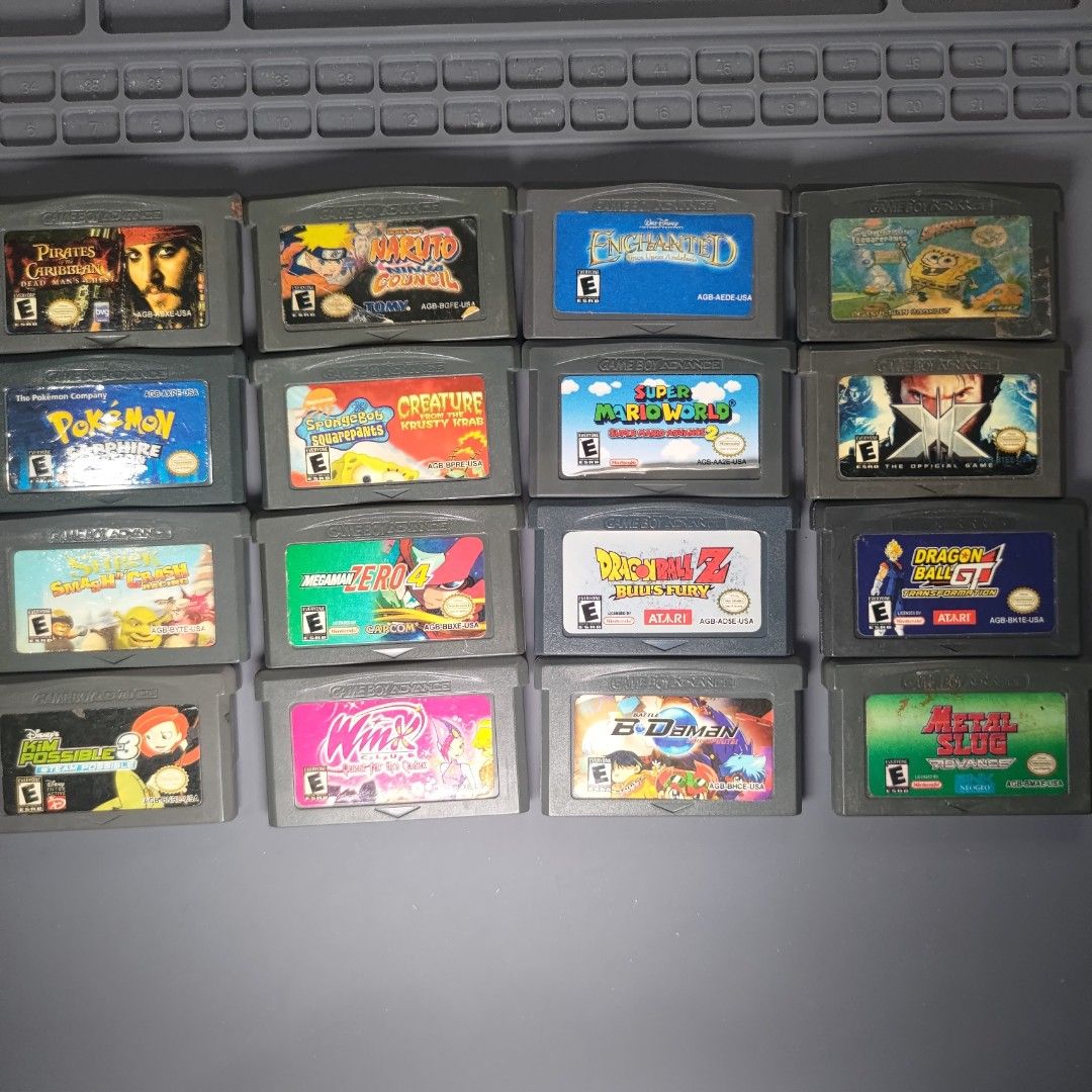 Gba bundle Gameboy bl, Video Gaming, Video Games, Nintendo on Carousell
