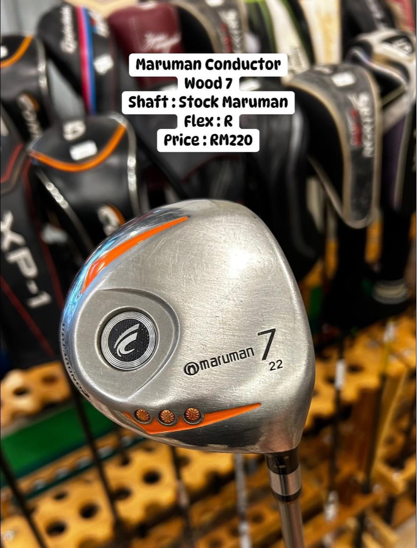 Golf Wood 7 Maruman Conductor, Sports Equipment, Sports & Games, Golf ...