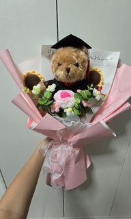 Capybara graduation bouquet | Capybara sunflower | graduation bouquet ...