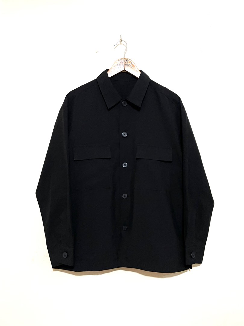 GU MEN’S COP CHEF WORK WEAR LONG SLEEVES WIDE SHIRT JACKET (DRY ...