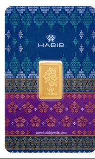 Habib Gold Bar 999, Women's Fashion, Jewelry & Organisers, Body Jewelry ...