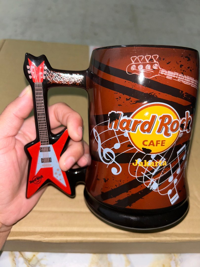 Hard Rock Mug (nego), Looking For on Carousell