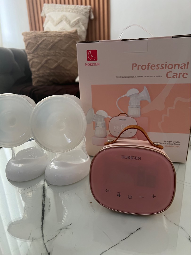 Horigen Little Telly Electric Double Breast Pump, Babies & Kids ...